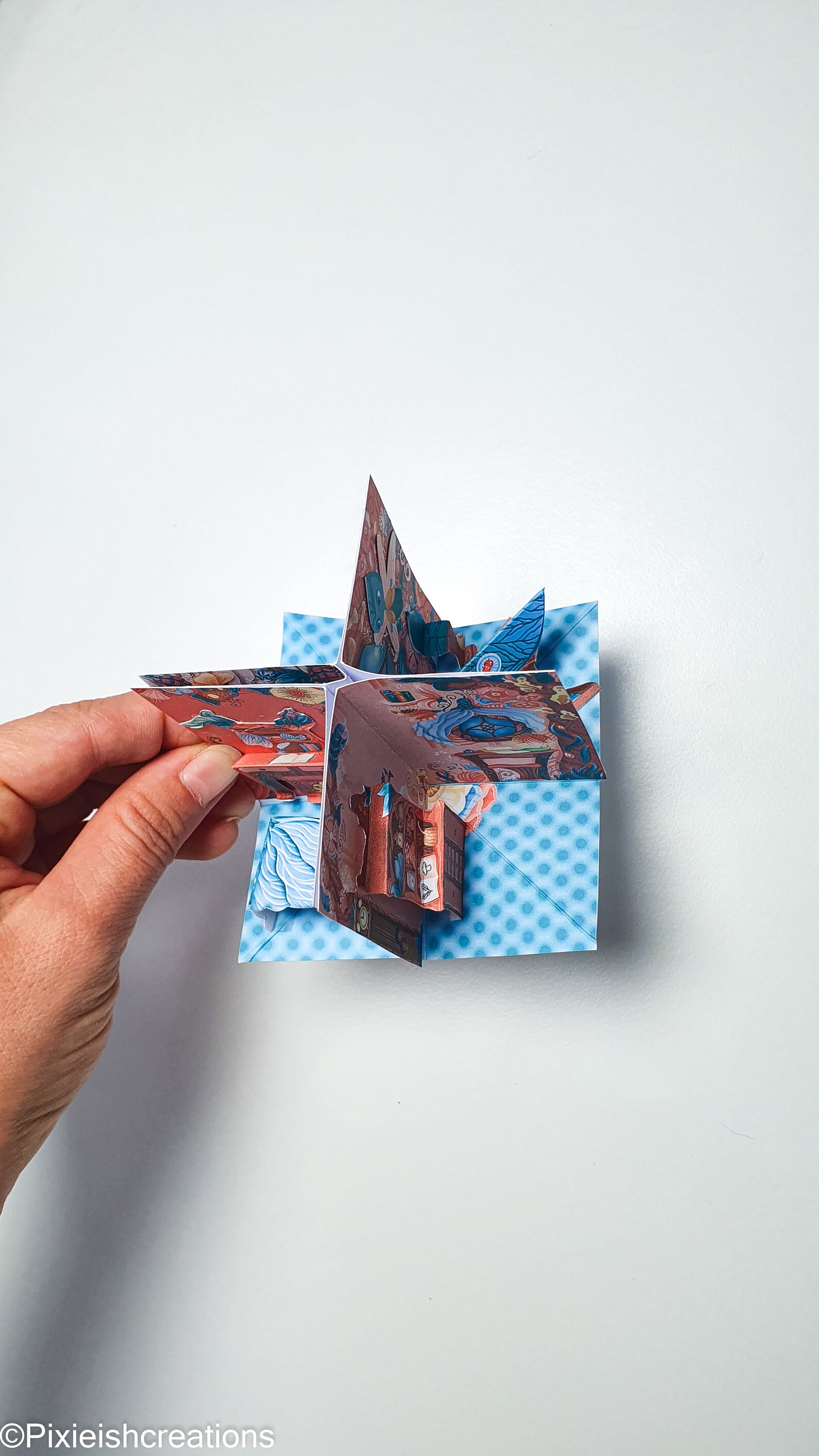 Miniature Fairy Paper House, Detailed Paper Craft Activity for Adults ...