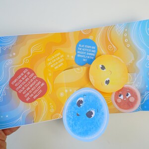 Stars DIY Pop-up Book for Kids, 3D Book Pages, Easy Printable Paper ...