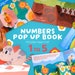 Numbers 1 to 5 Pop-up Book for Kids Make Your Own Pop-up Book - Etsy
