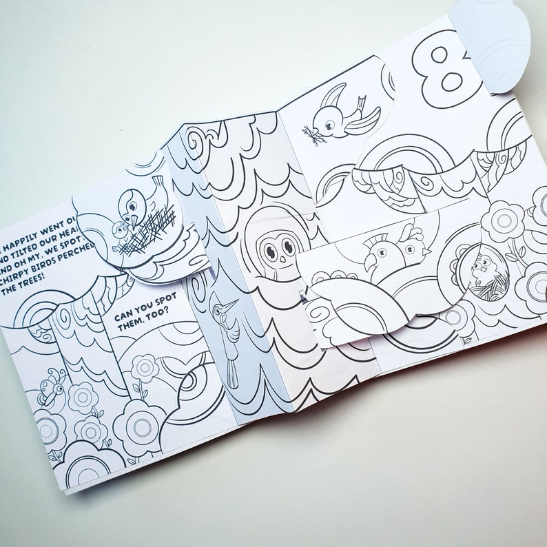 Numbers 6 to 10 Coloring Pop-up Book for Kids, Make Your Own Pop-up ...