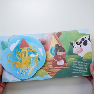Jack and the Beanstalk DIY Pop up Book for Children, 3D Paper Craft ...