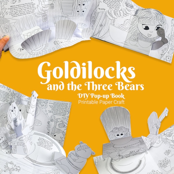 Fairy Paper House Pop-up Coloring Pages, 3d Paper House Model To, Color ...