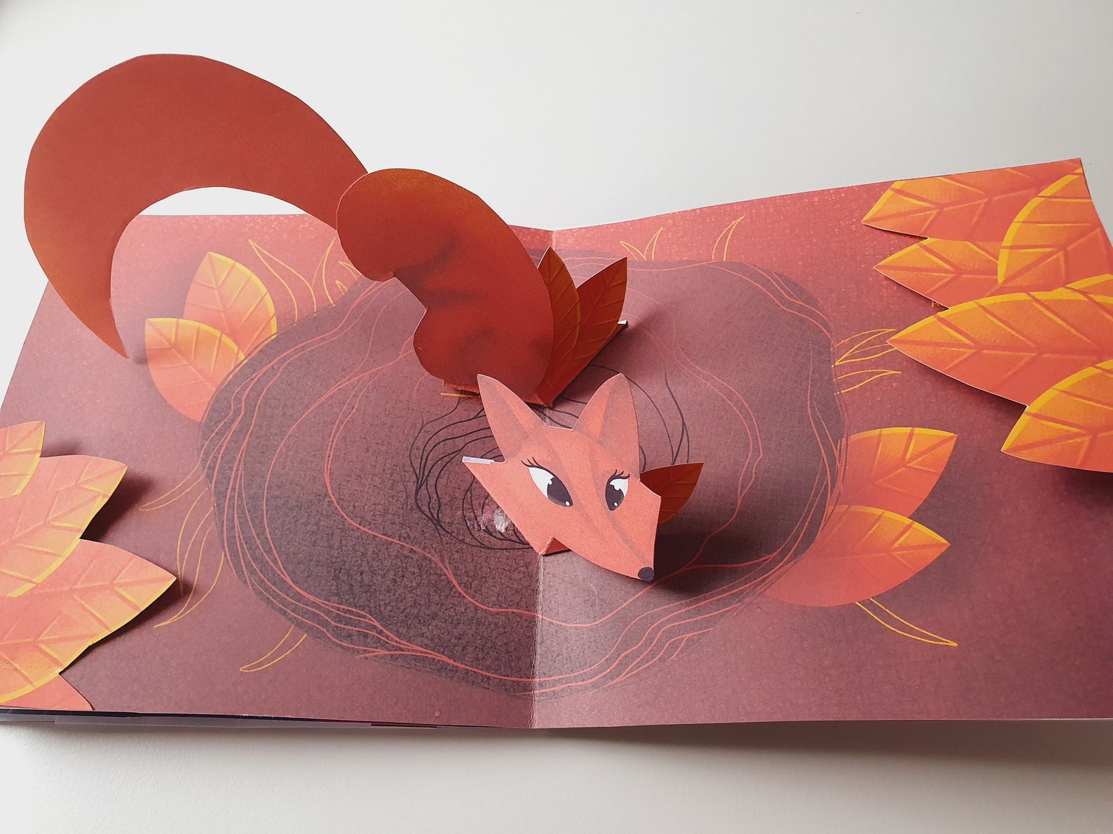 Forest Animals Diy Interactive Book for Kids, Pop-up Book Papercraft ...