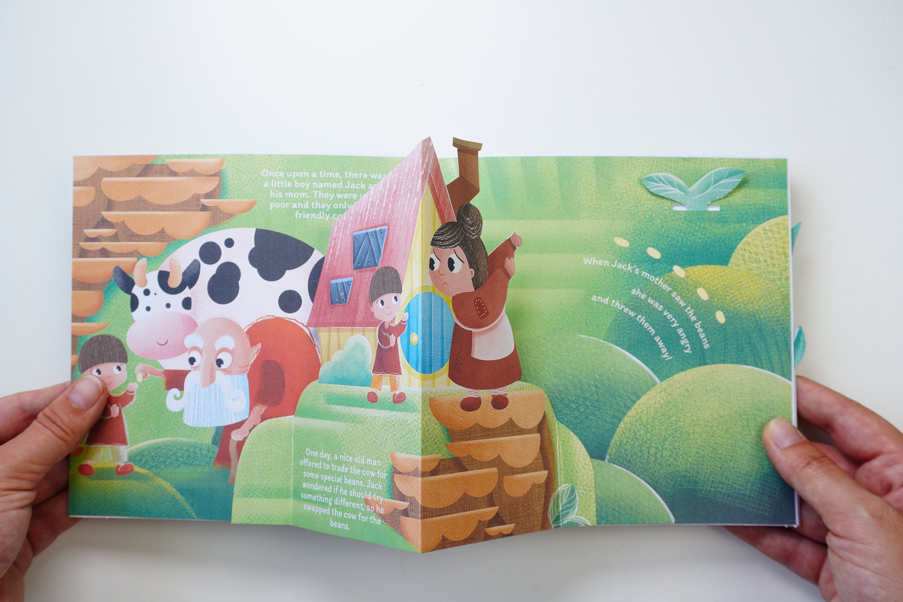 Jack and the Beanstalk DIY Pop up Book for Children, 3D Paper Craft ...