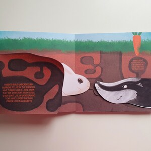 Forest Animals Diy Interactive Book for Kids, Pop-up Book Papercraft ...