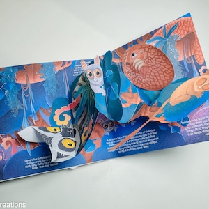 Animals Pop-up Book for Kids, Family Craft Activity, Paper Craft to ...