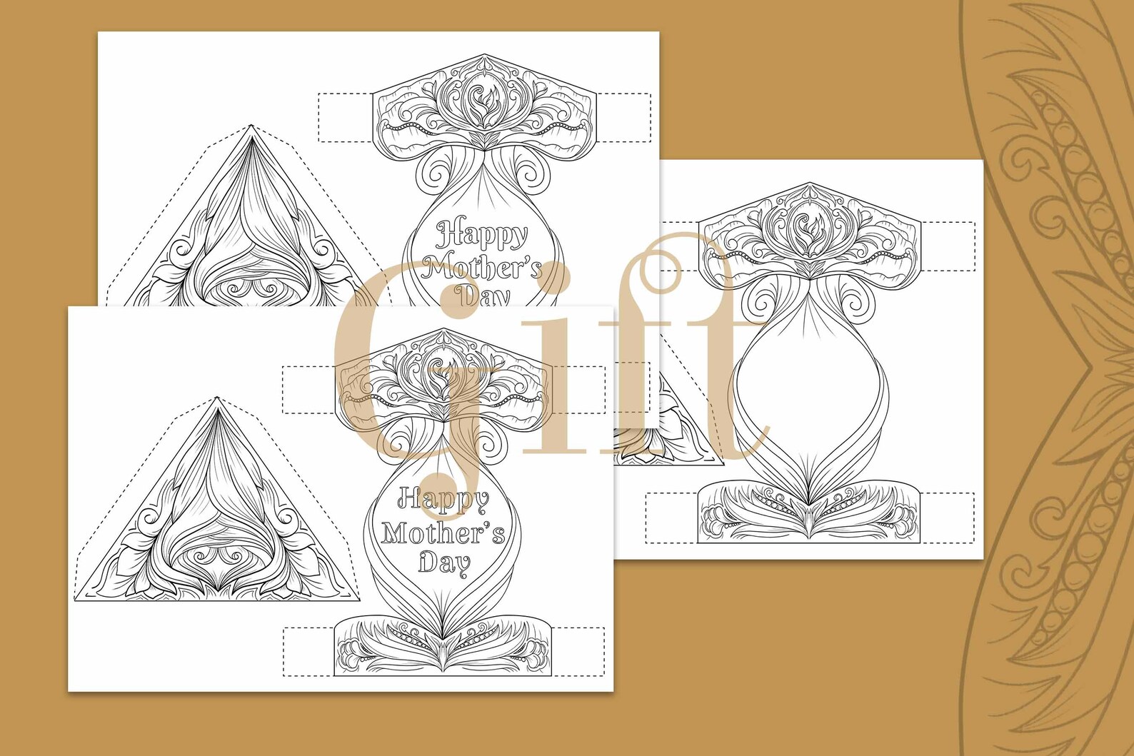 3d Paper Carousel Making Kit Carousel Pop up Card Papercraft - Etsy