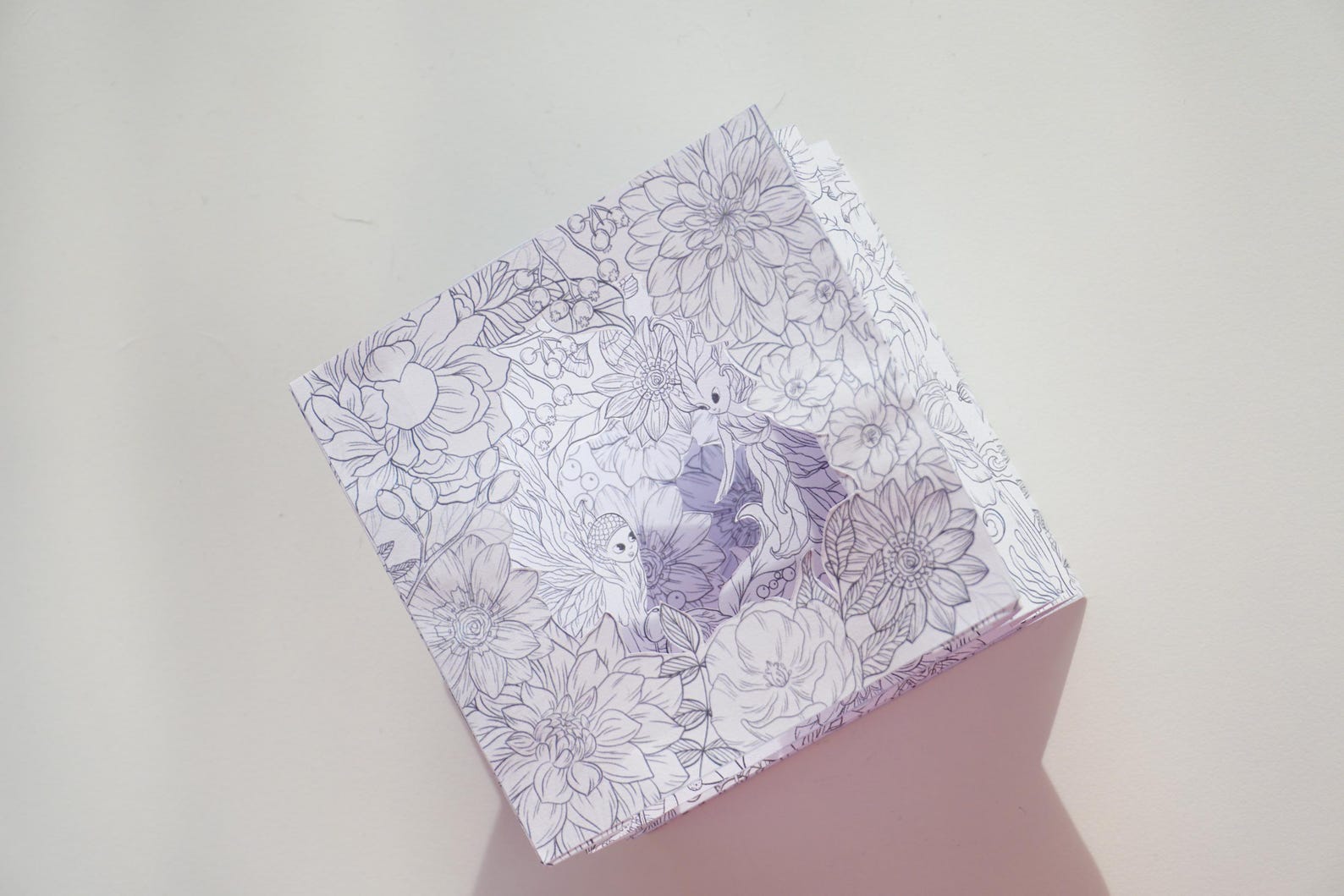 Autumn Fairies Miniature Tunnel Book: DIY Coloring Paper Craft (digital ...