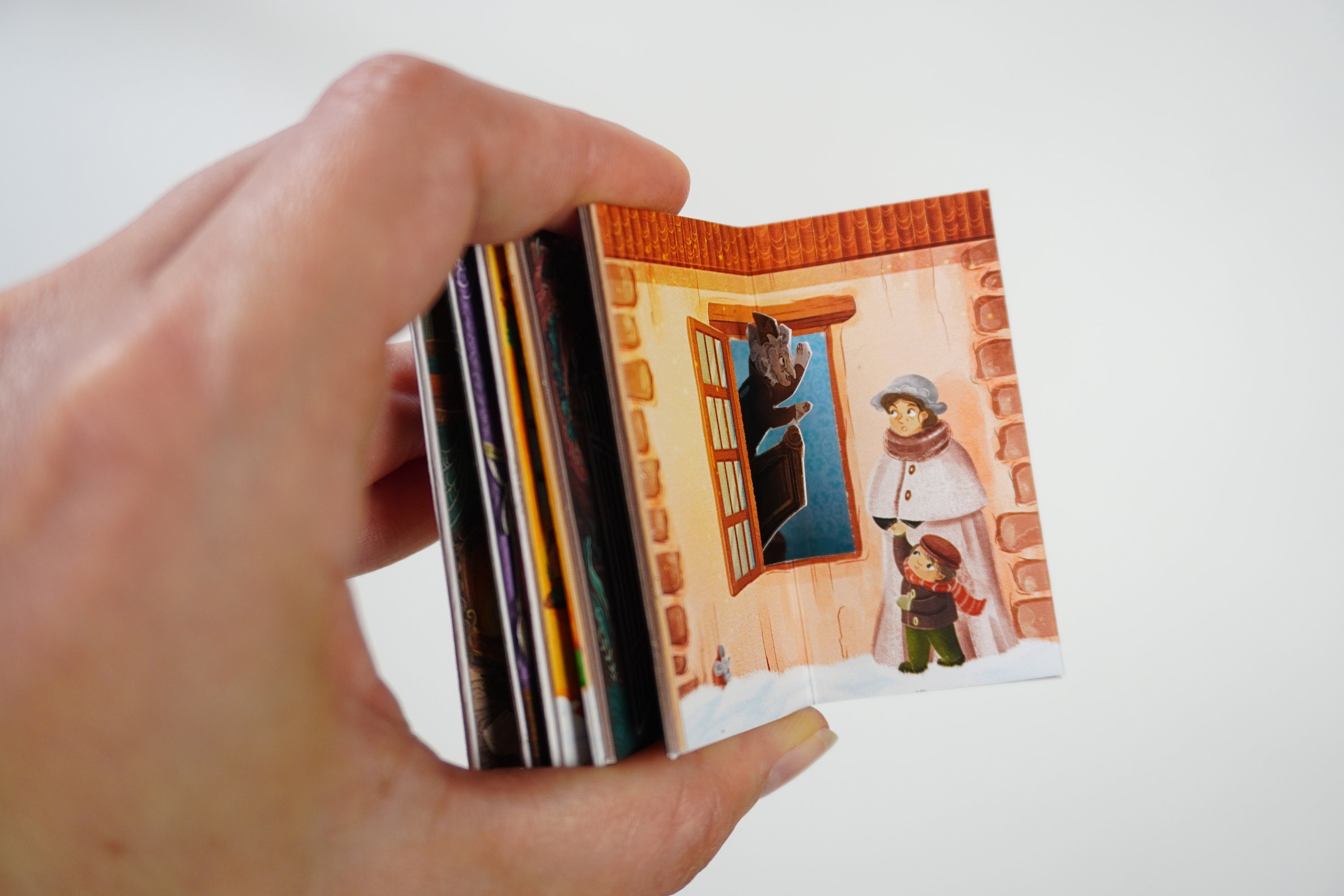 Christmas Carol Miniature Carousel Book, DIY Paper Craft Kit, Fun ...