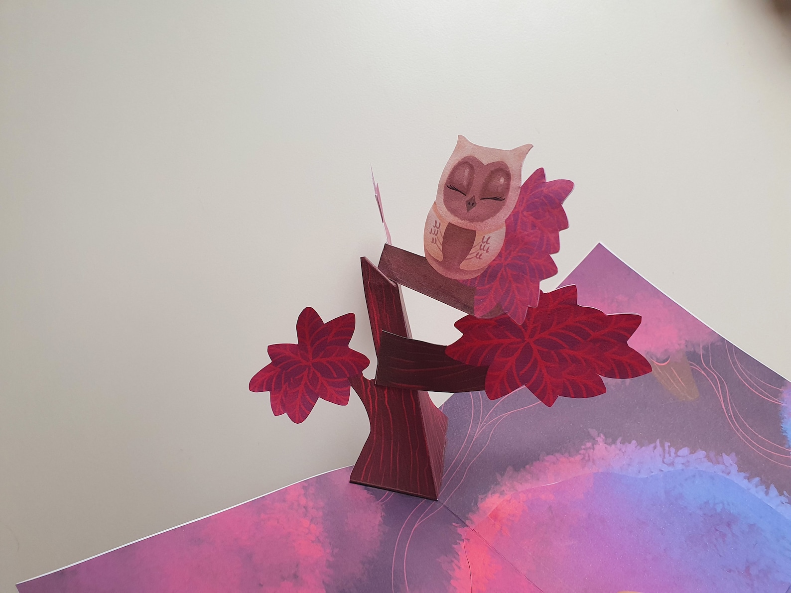 Forest Animals Diy Interactive Book for Kids, Pop-up Book Papercraft ...