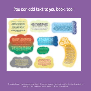 Planets Pop-up Book Diy Printable Template for Kids - Etsy UK