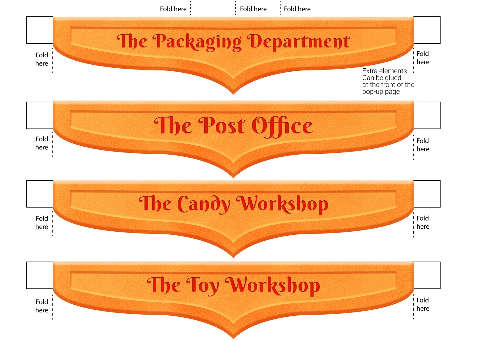 Santa's Workshop Christmas Papercraft for Kids and Adults - Etsy