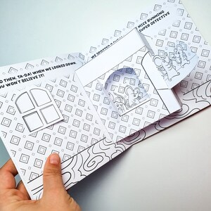 Numbers 6 to 10 Coloring Pop-up Book for Kids, Make Your Own Pop-up ...