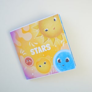 Stars DIY Pop-up Book for Kids, 3D Book Pages, Easy Printable Paper ...
