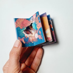 Alice in Wonderland Miniature Carousel Book Kit, DIY Paper Craft ...