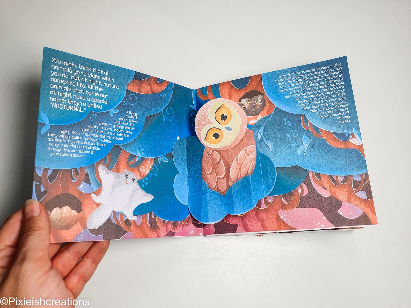 Animals Pop-up Book for Kids, Family Craft Activity, Paper Craft to ...