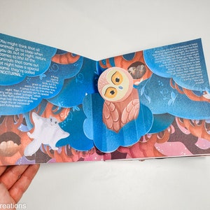 Animals Pop-up Book for Kids, Family Craft Activity, Paper Craft to ...