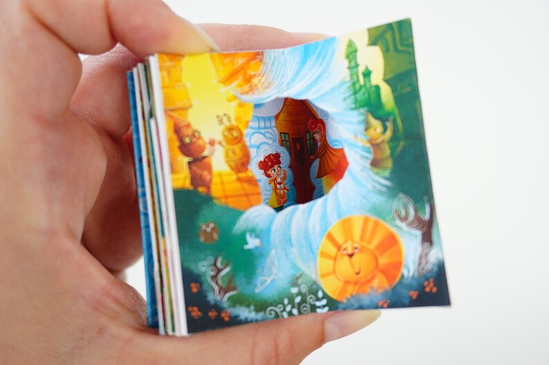 Wizard of Oz Miniature Carousel Book: DIY Paper Craft (digital Download ...