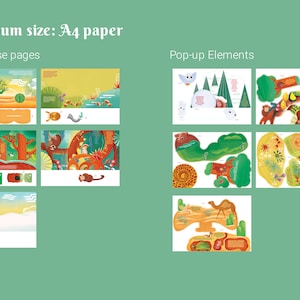 DIY Pop-up Book for Kids About Geography: Deserts, Grasslands ...