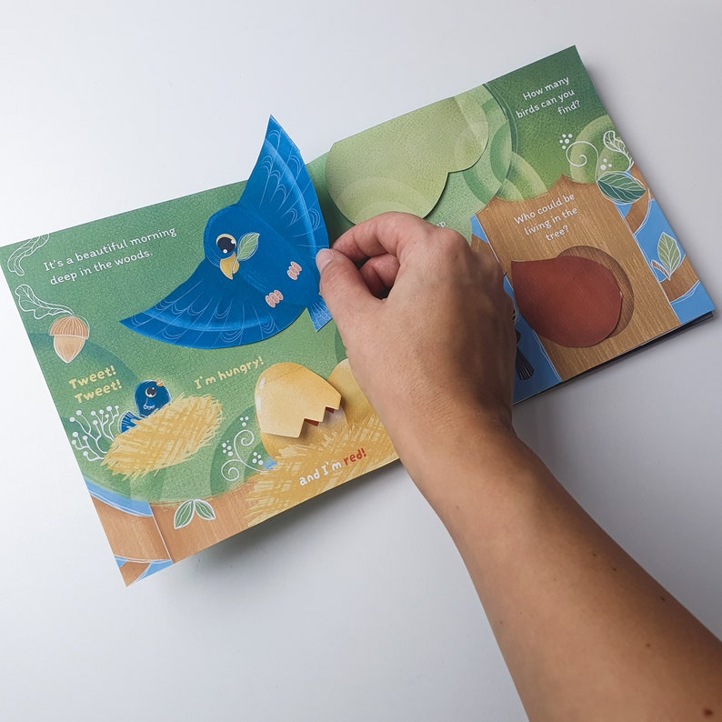 Easy DIY Lift the Flap Book for Young Children, DIY Toddler Book ...