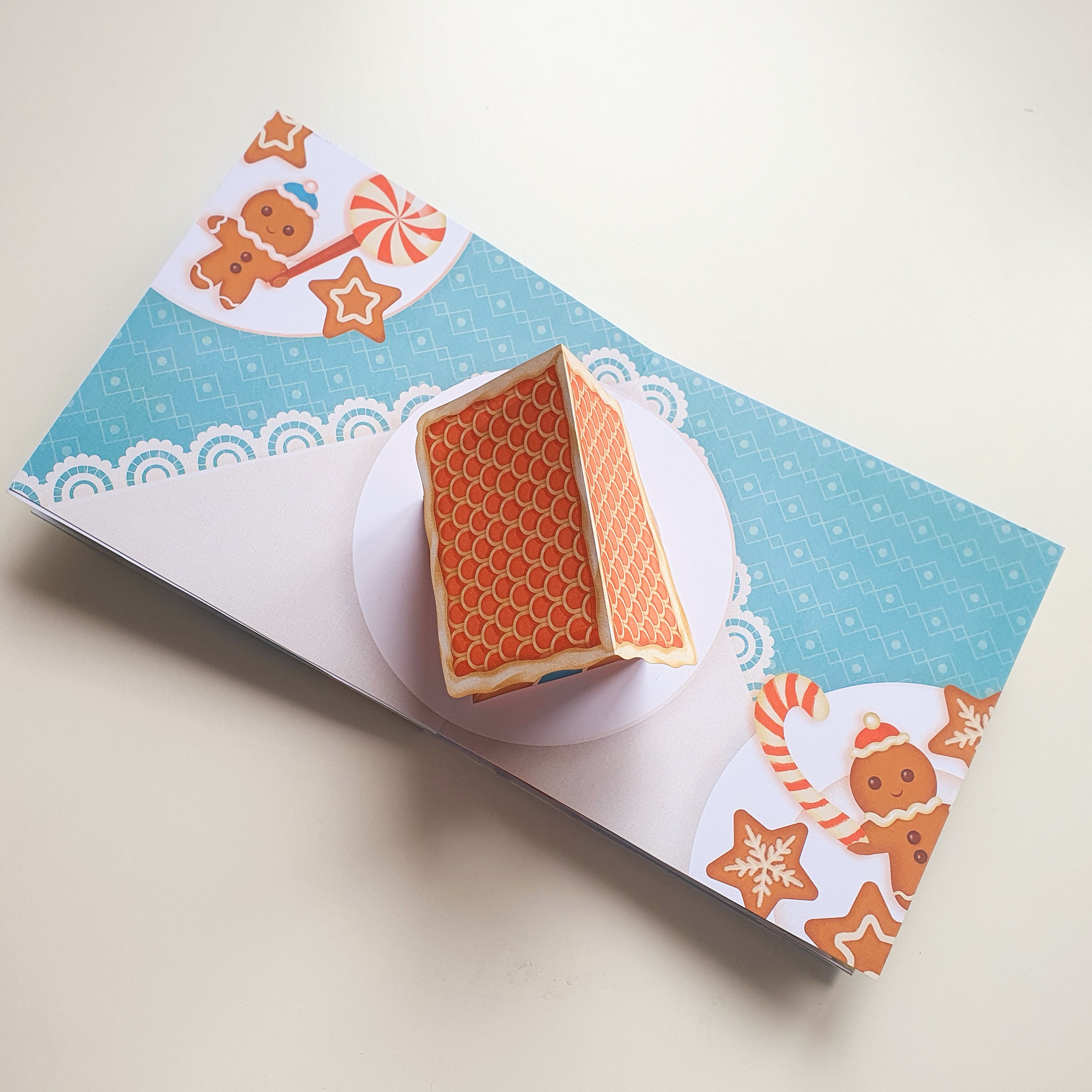 Christmas DIY Pop-up Book Kit, Winter Paper Craft, Fun 3d Origami ...