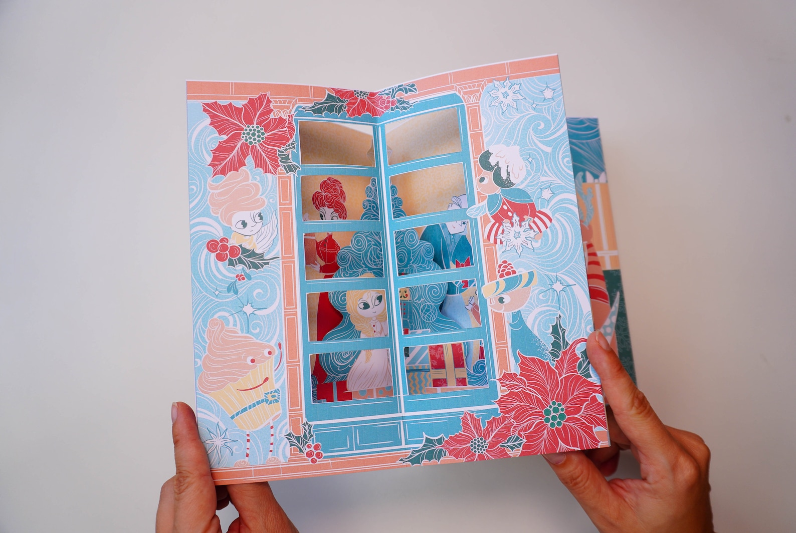The Nutcracker Christmas Carousel DIY Book, 3d Paper Craft, Printable ...