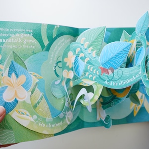 Jack and the Beanstalk DIY Pop up Book for Children, 3D Paper Craft ...