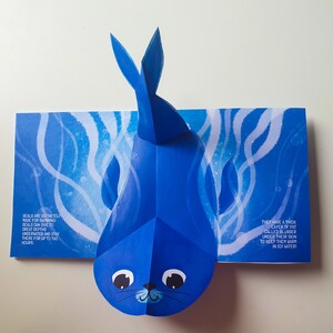 Winter Animals 3d Diy Pop-up Book for Kids, Learn Cold Climate Animals ...