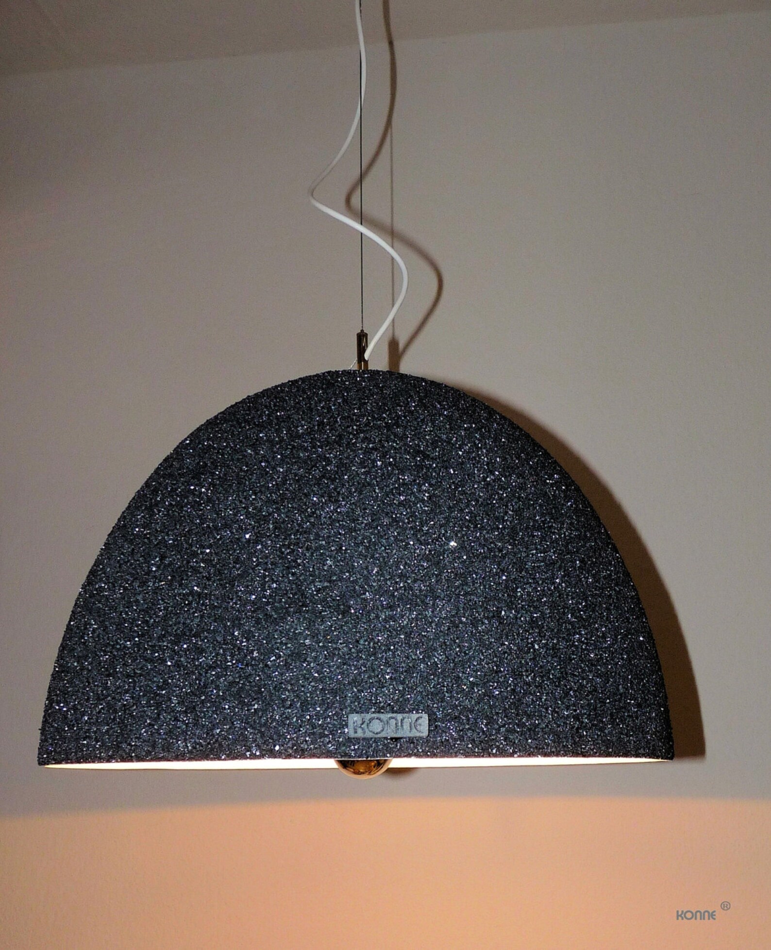 XXL Stone Lamp Pendant Lamp Made of Stone, Quartz Stone, Design Lamp ...