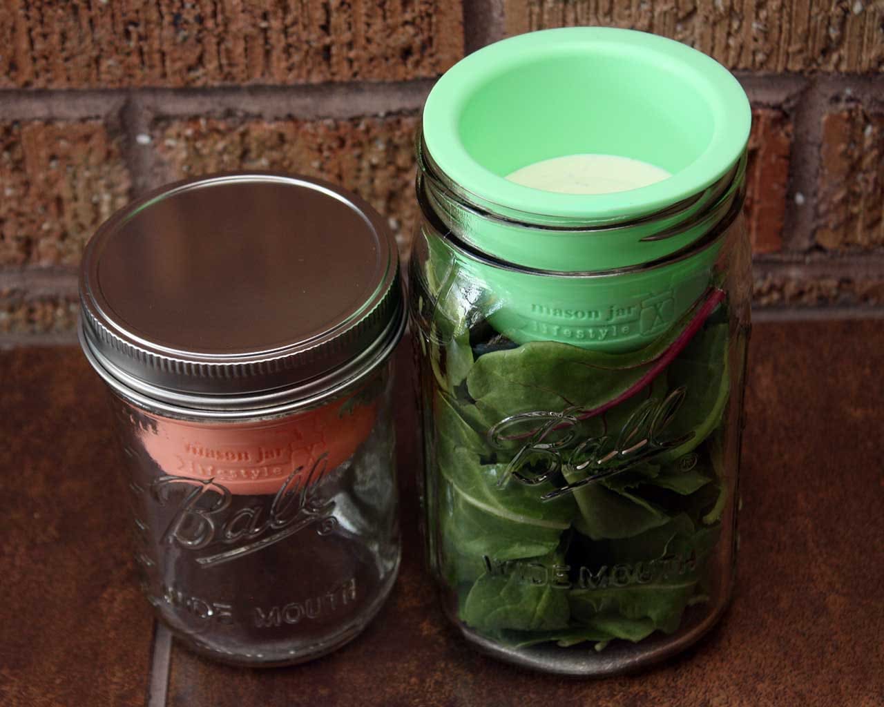 Silicone Divider Cup for Mason Jars Stainless Steel Lid | Etsy