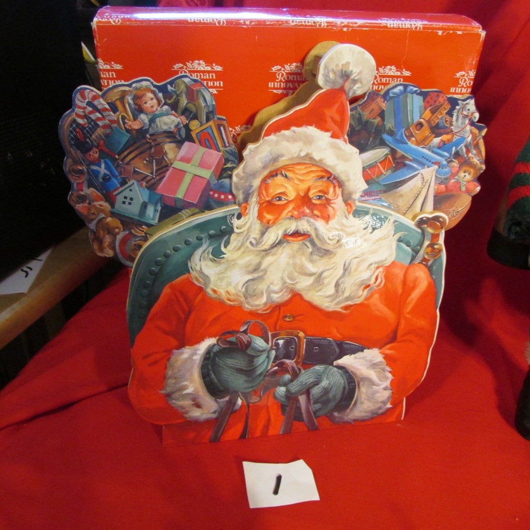 Jolly Old St. Nickolas Roman Musical Moving Santa by Roman Innovation ...