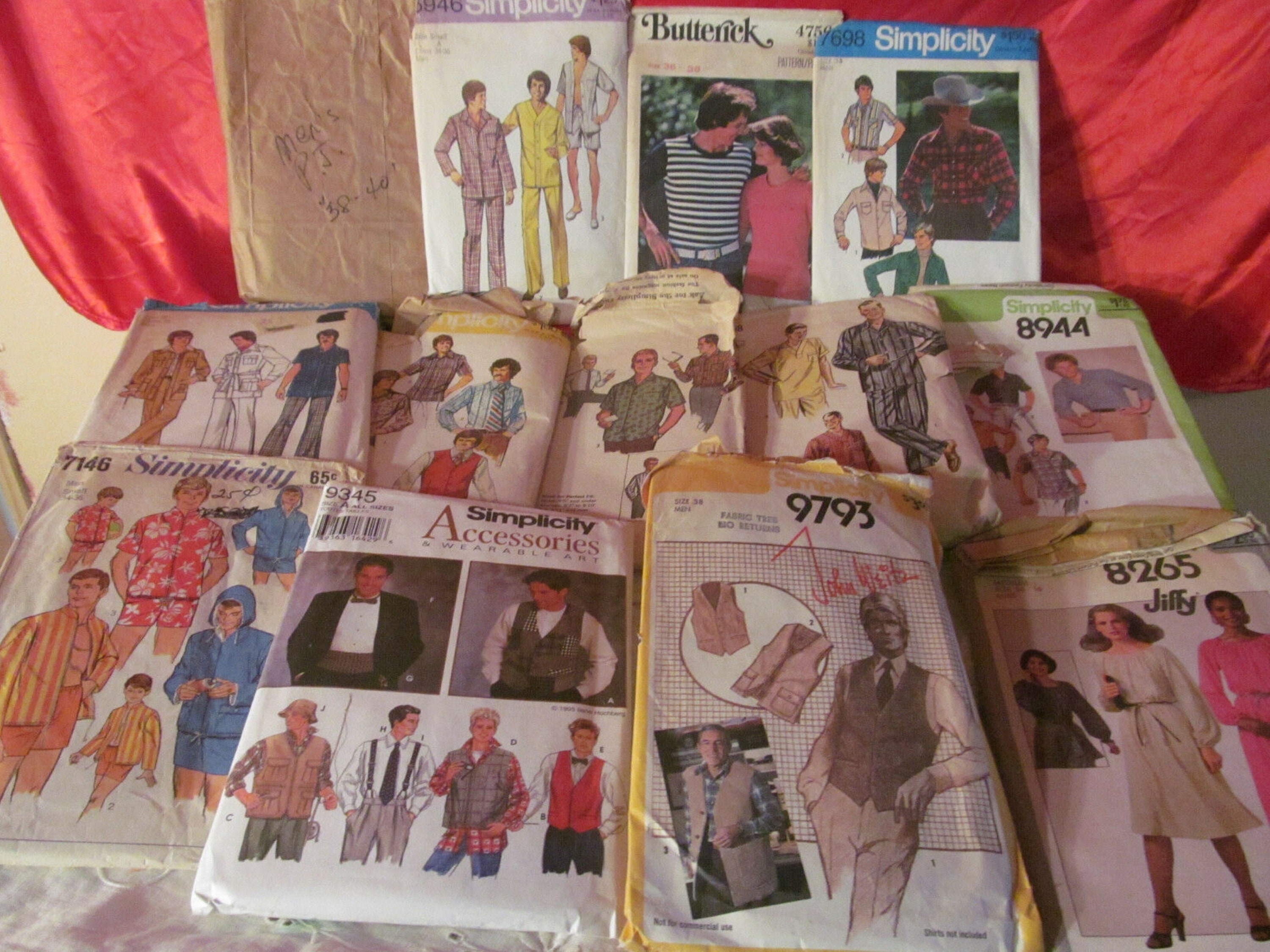 Over 60 Vintage Sewing Patterns Ladies Mens Patchwork Crafts - Etsy