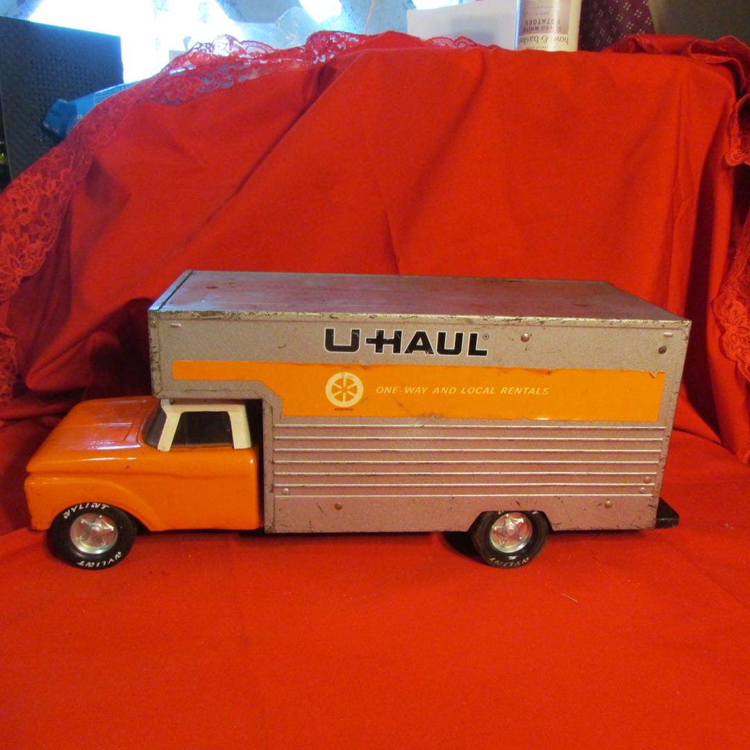 1970's U Haul Moving Truck by Nylint 19 Repair or Parts Toy Pressed ...