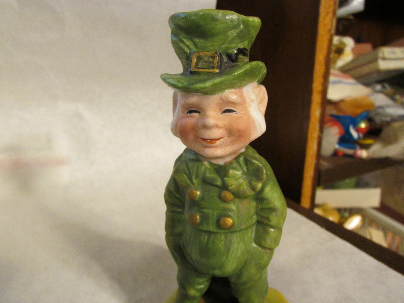 George Good Irish Toast Th Wearin of the Green .. 4 1/2 St Patricks Day ...