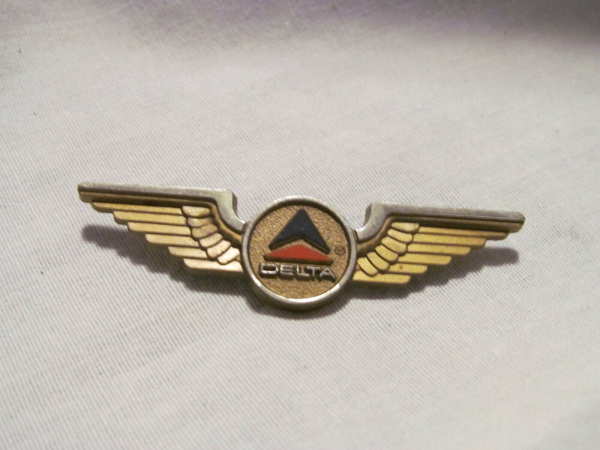 Vintage Delta Airline Plastic Pin - Etsy