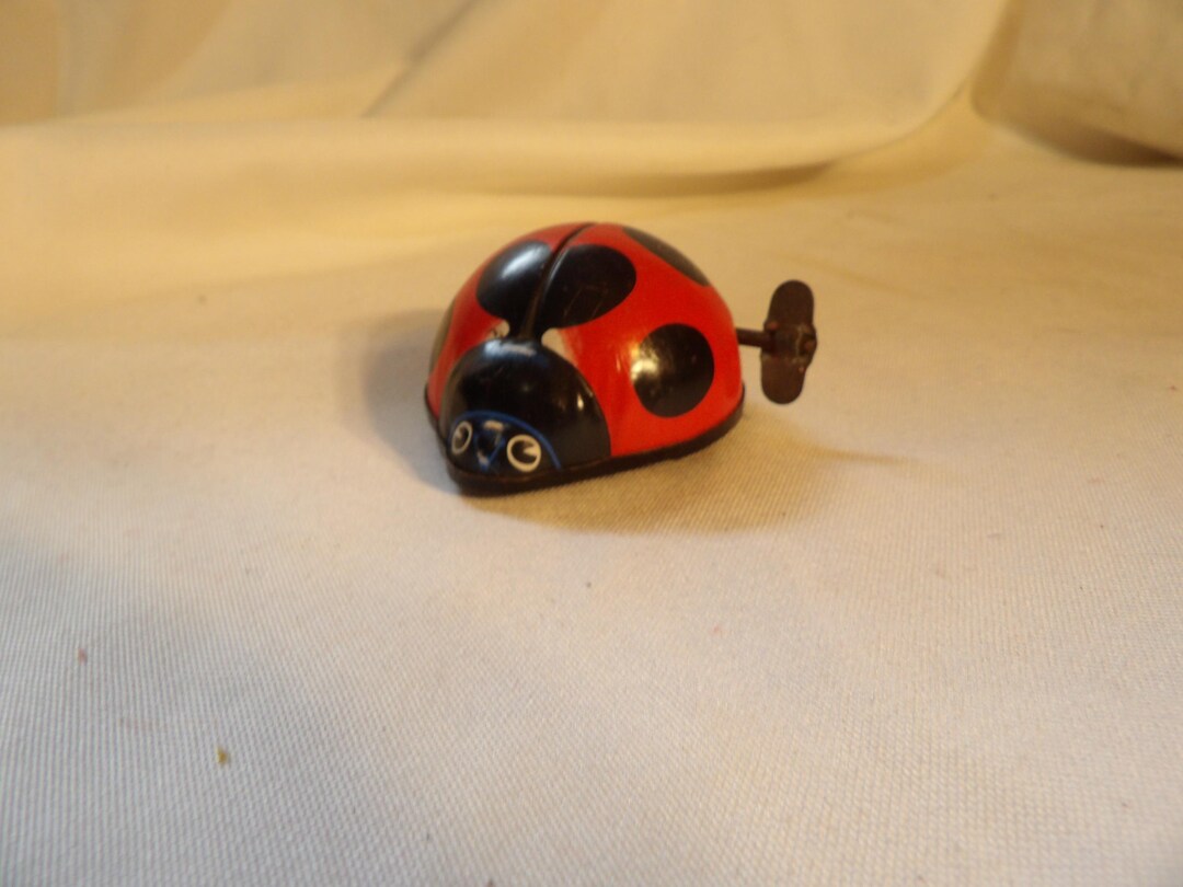 Vintage Tin Ladybug Wind up Toy Japan 1960's - Etsy