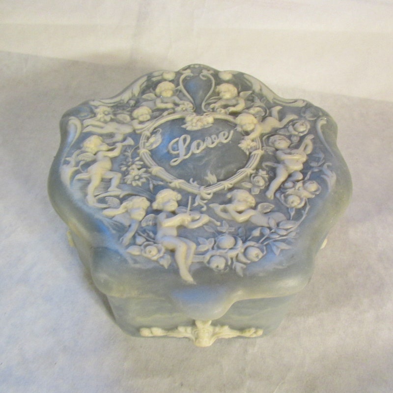 Incolay Jewelry Box - Etsy