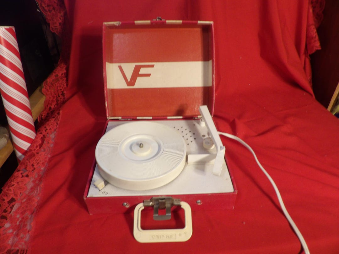 Vintage Vanity Fair Record Player Works Some Wear as Seen - Etsy