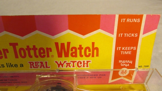 Vintage Tetter Totter Watch by Merry's Original Pack… - Gem