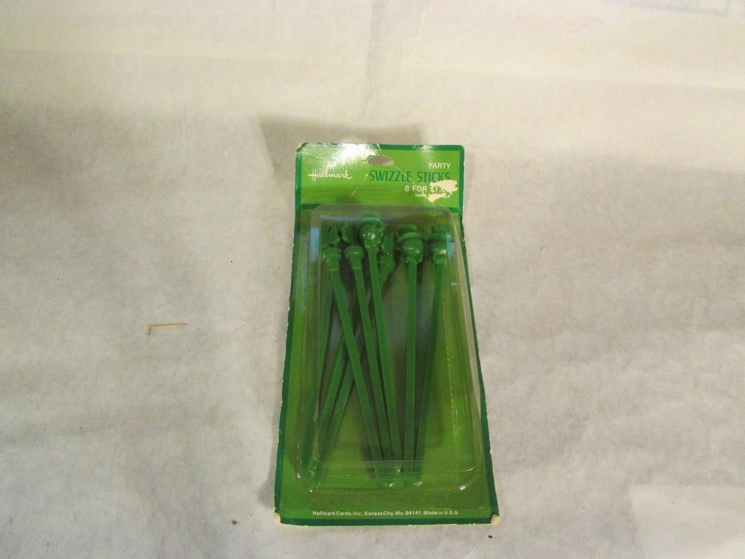 Vintage 8 Hallmark St Patrick's Day Swizzle Sticks Unopened Drink ...