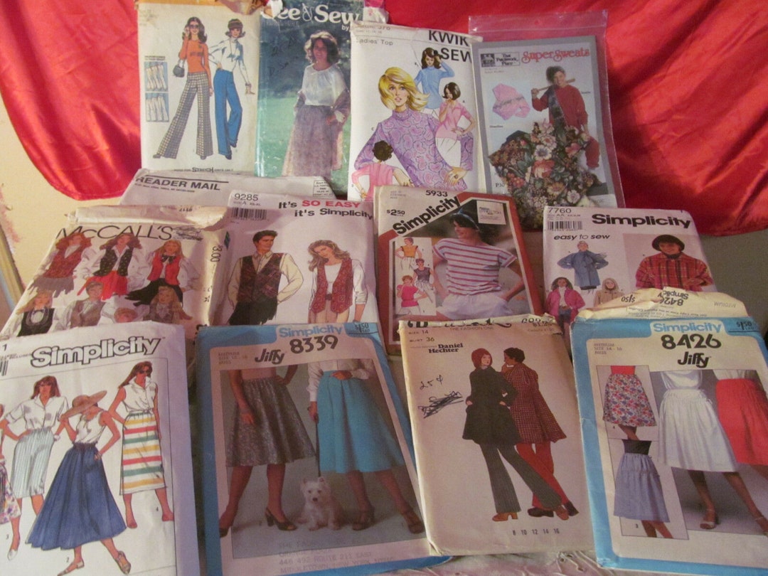 Over 60 Vintage Sewing Patterns Ladies Mens Patchwork Crafts - Etsy