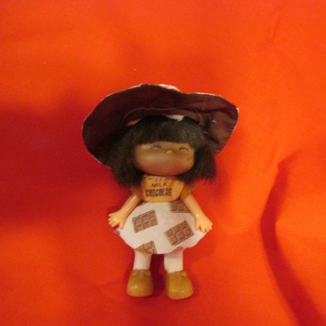 Blue Box Milk Chocolate Doll 5 1/2" 1980's No Box Vintage Strawberry ...
