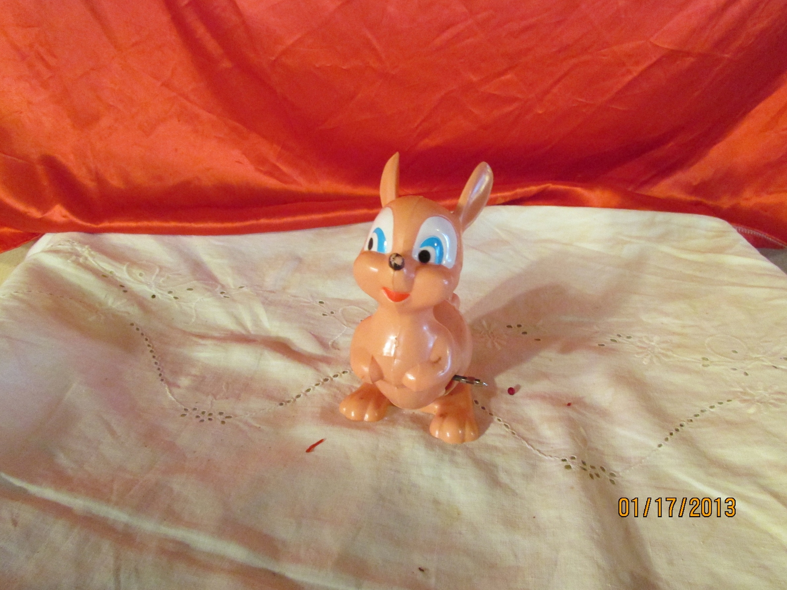 Vintage Wind up Hopping Bunny Rabbit by Easter Unlimited Vintage ...