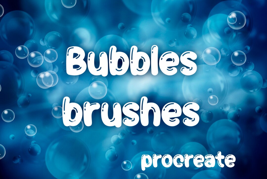 Bubbles Brushes - Procreate - Etsy