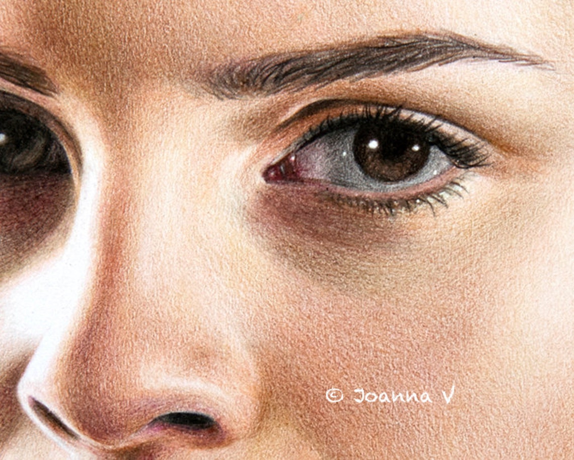 Custom Colored Pencil Fine Art Commission - Etsy