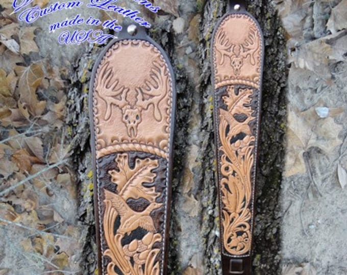 Custom Leather Rifle Sling, Hand Tooled Rifle Sling - Etsy