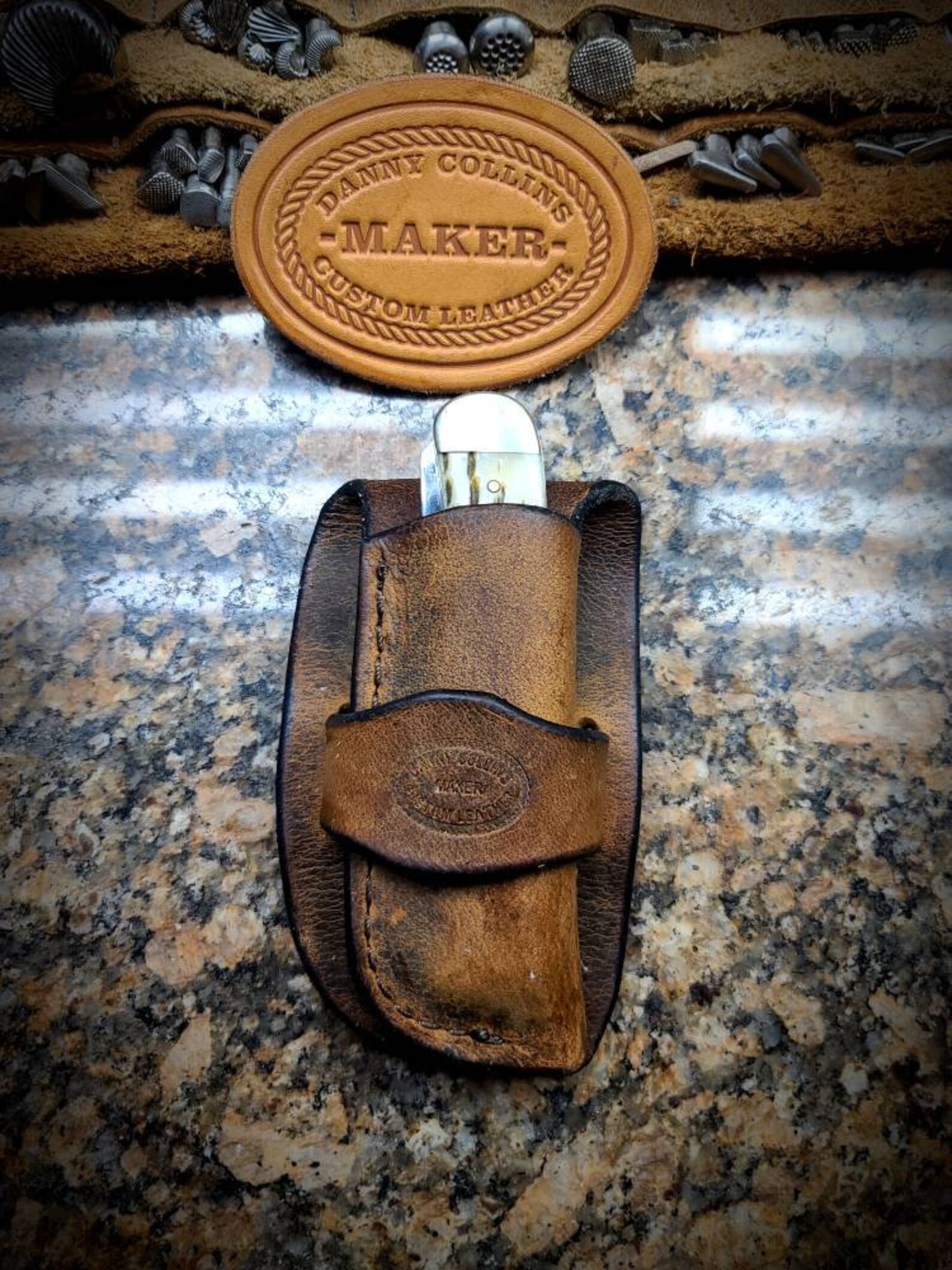 Case Trapper Cowboy Sheath Case Knife Sheath | Etsy