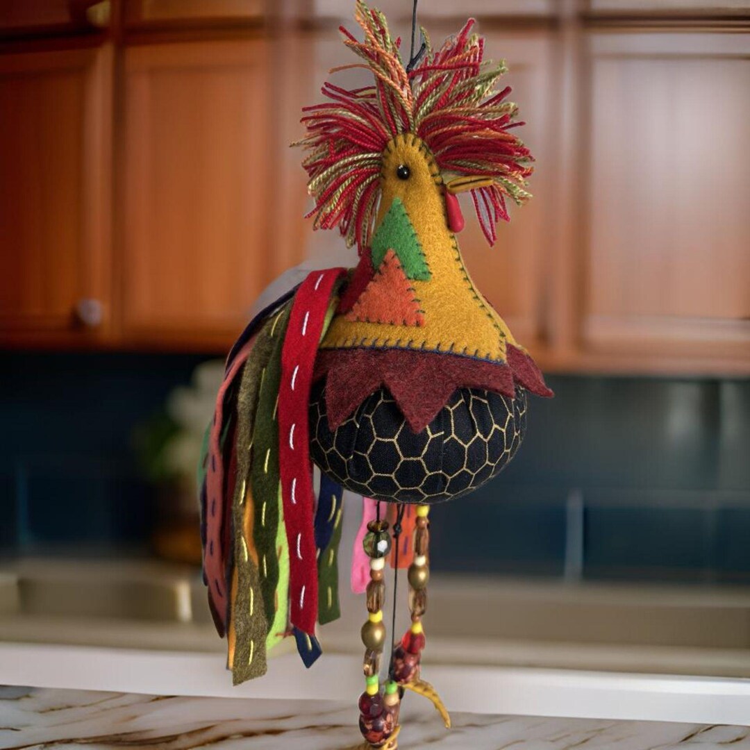 DIY Sewing Pattern PDF Easy Mobile ROOSTER, Make by Hand And/or Machine ...