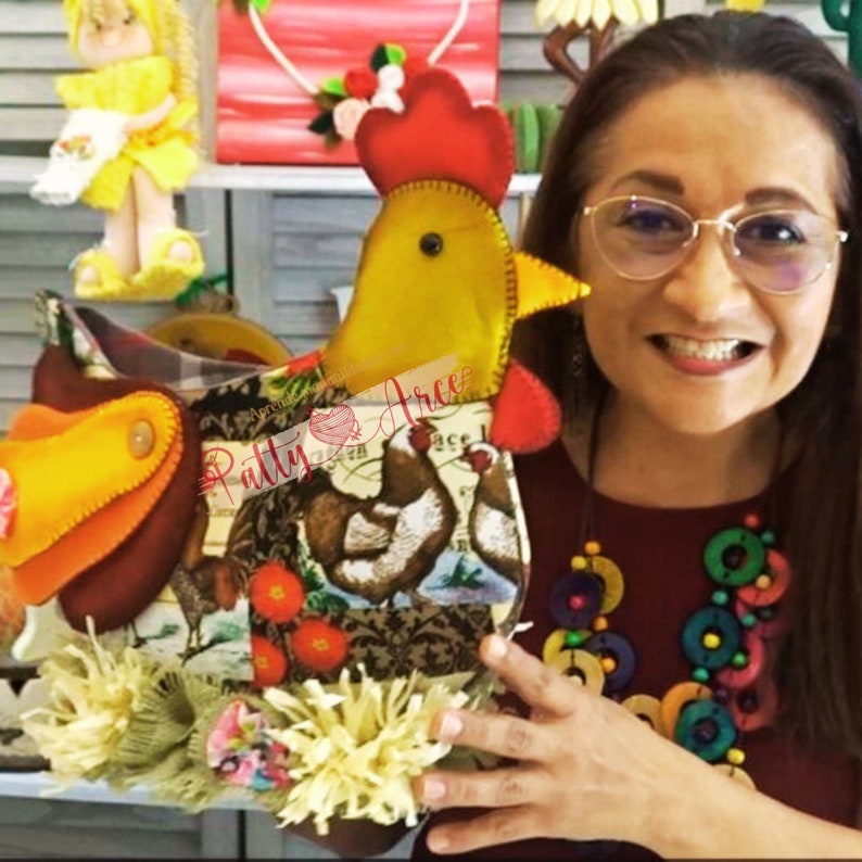 Diy Sewing PATTERN Pdf Chicken EGG HOLDER Easy Create by Hand - Etsy