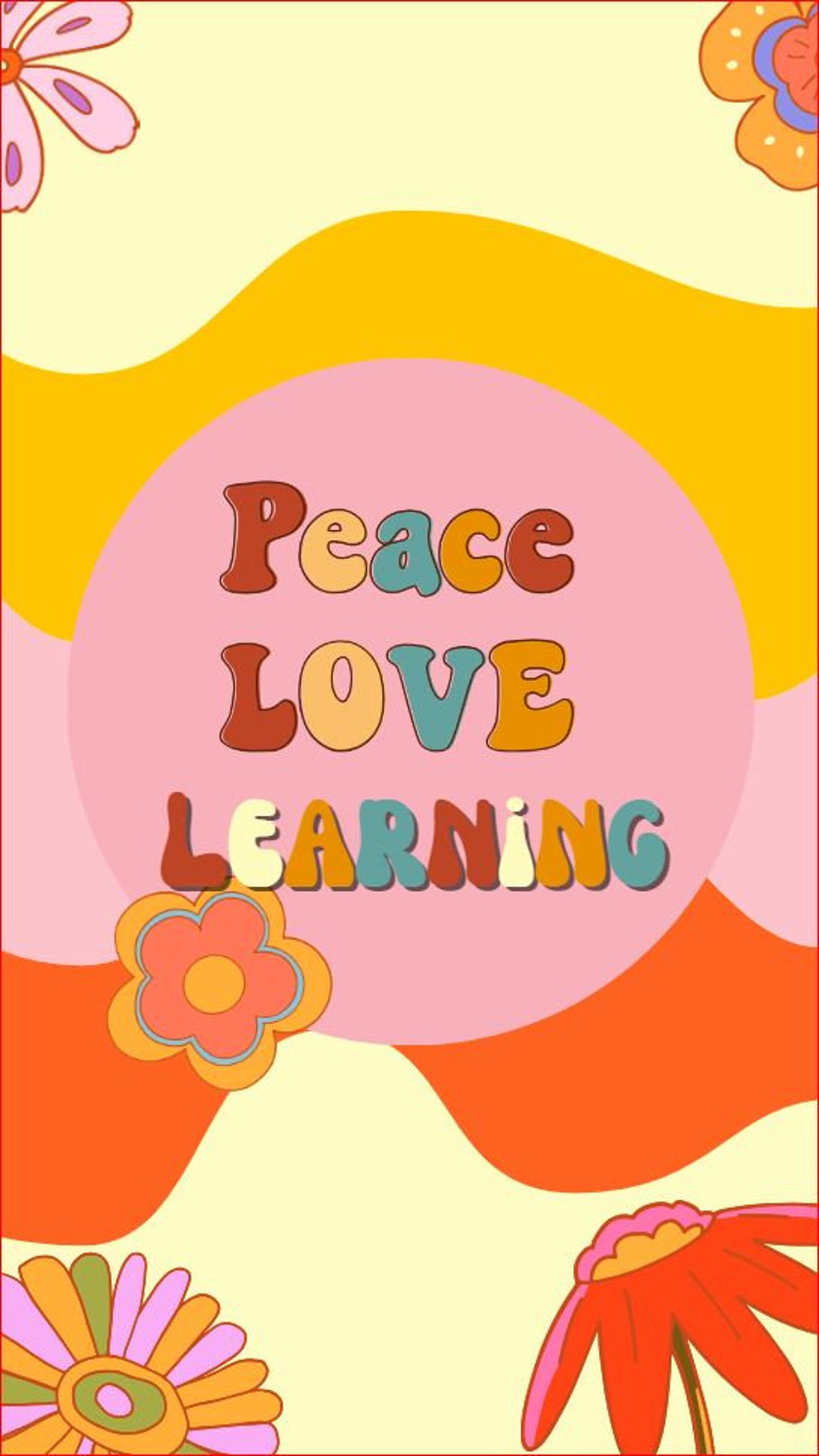 Groovy Retro Classroom Posters - Etsy